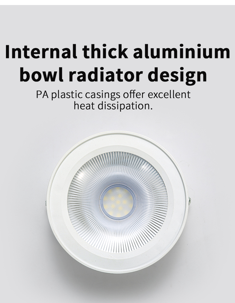 7-27W Plastic Downlight 1/2/3/4Spot - Gedi Electronics